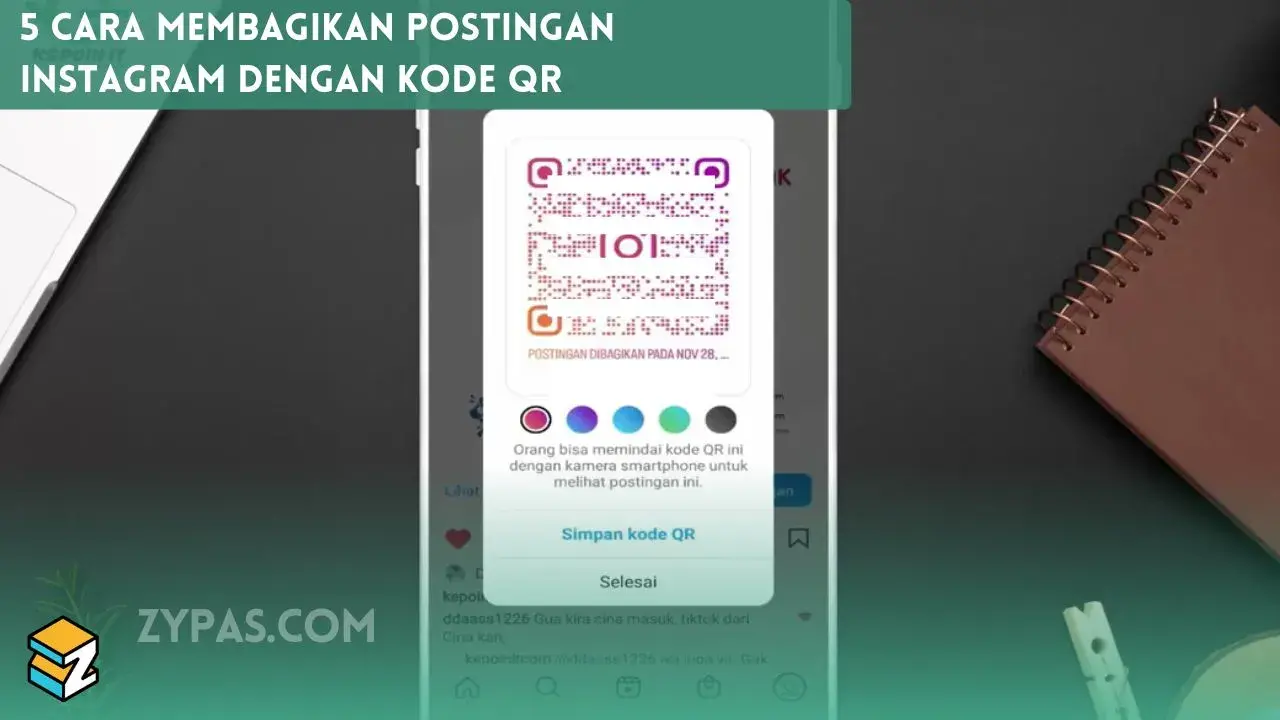 5 Cara Membagikan Postingan Instagram dengan Kode QR