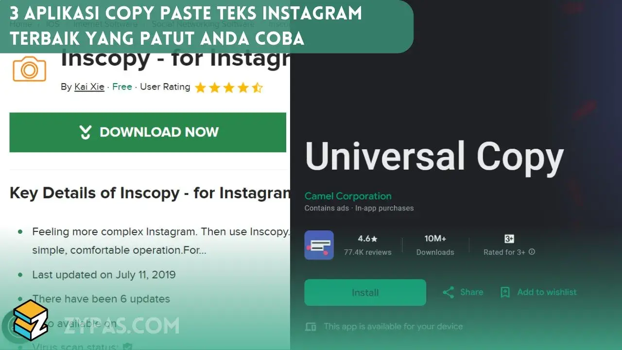 3 Aplikasi Copy Paste Teks Instagram Terbaik yang Patut Anda Coba