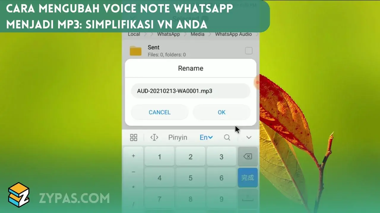 Cara Mengubah Voice Note WhatsApp Menjadi MP3: Simplifikasi VN Anda